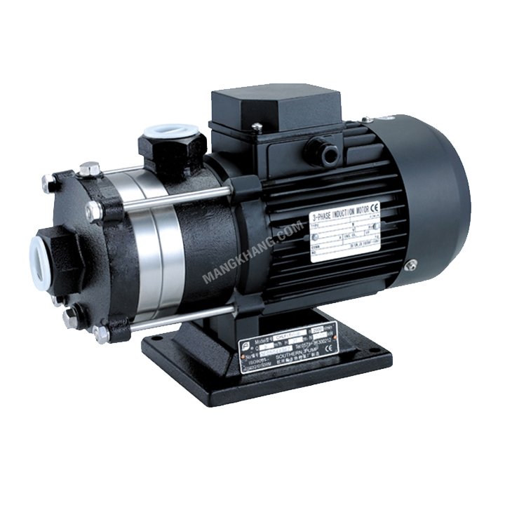 ปั๊มน้ำ Multistage 0.55kW แนวนอน 220V CNP รุ่น CHLF2-40 (220V)
